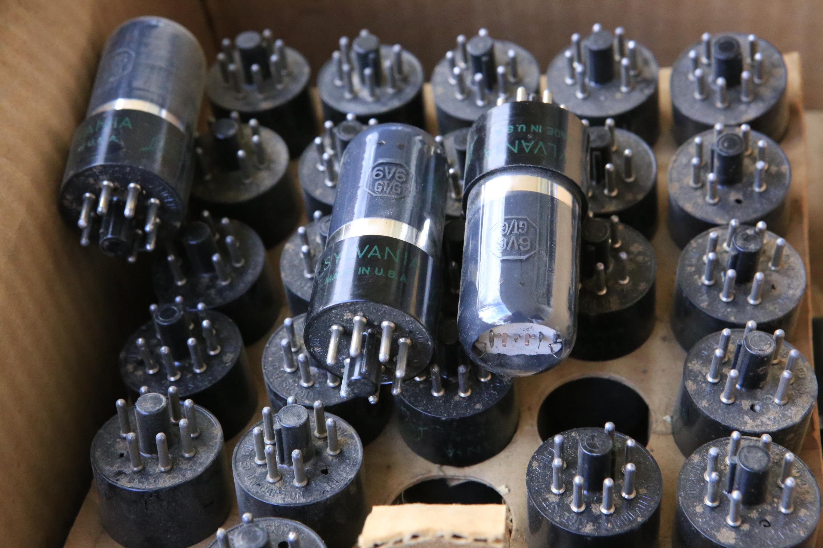 Electronics & Accessories Stereos & Home Audio Sylvania 6V6 Vacuum Tube ...